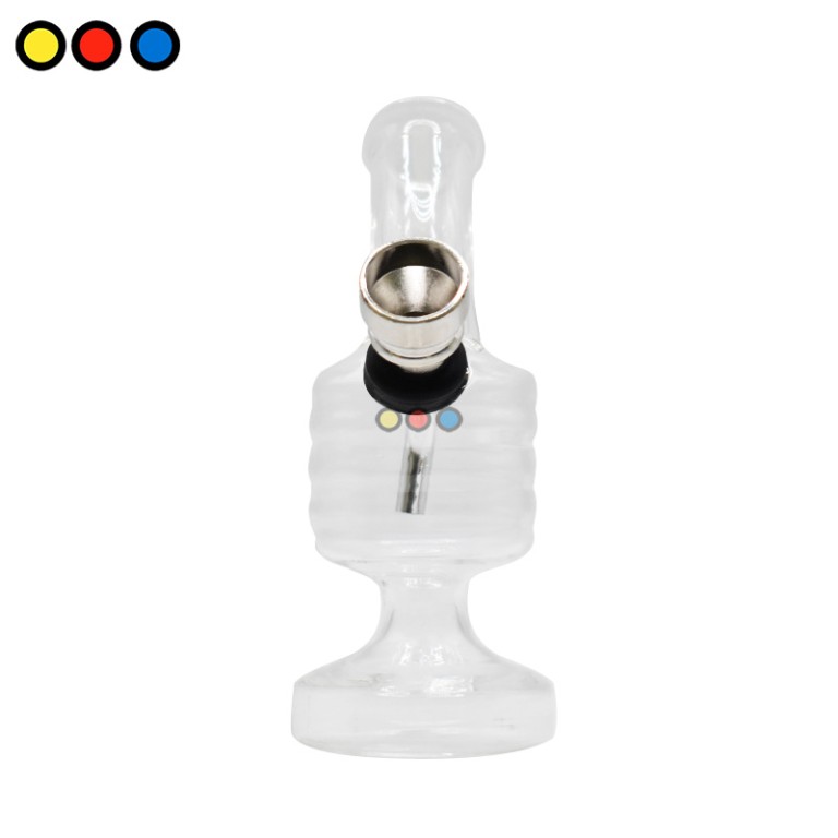 Bong Mini Vidrio Diseños 13cm - Distribuidora Pop