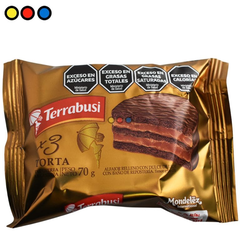 Alfajor Terrabusi chocolate Triple Torta x 36u - Distribuidora Pop